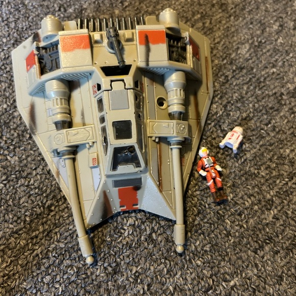 Star Wars | Toys | Vintage Luke Skywalker And Fighter Plane | Poshmark